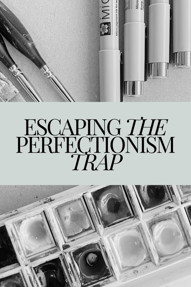 Breaking Free: Escaping the Perfectionism Trap – art by fari